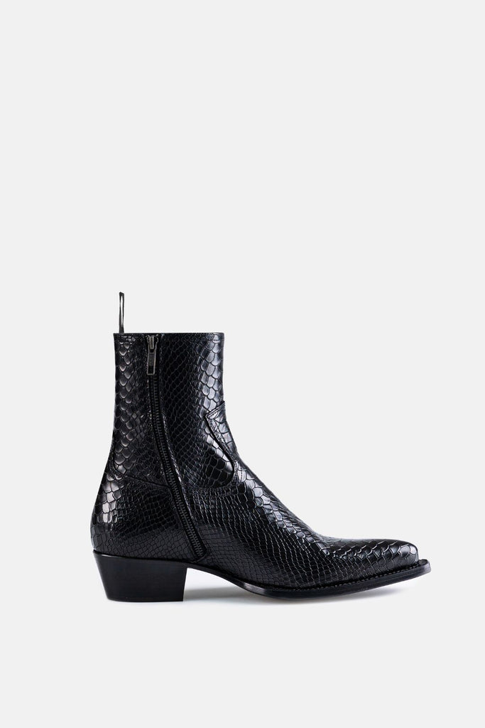 "JIM MORRISON" Western Boot Python-Effect – POCHLY