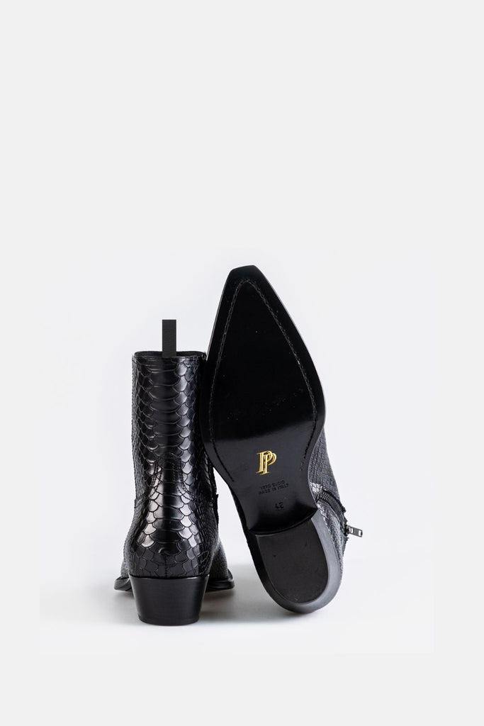 "JIM MORRISON" Western Boot Python-Effect – POCHLY